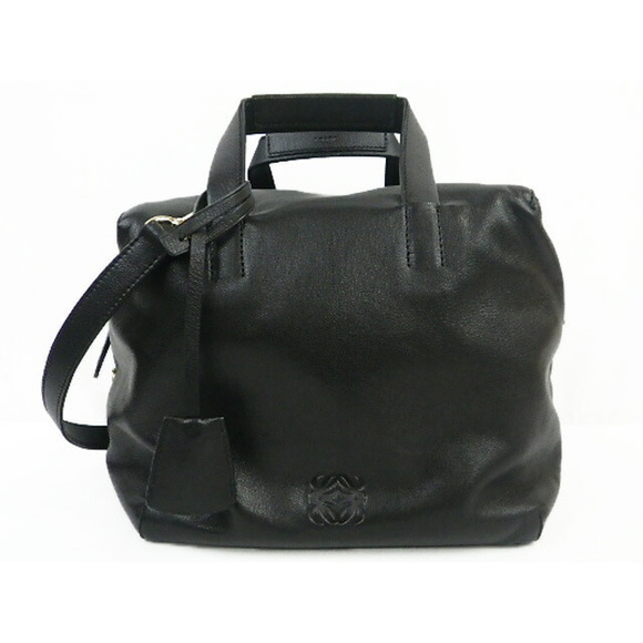 Loewe | Bags | Loewe Origami Black Bag Shoulder Goatskin | Poshmark